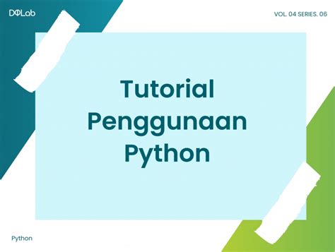 Tutorial Dasar Python Untuk Pemula Yang Awam Dengan Python