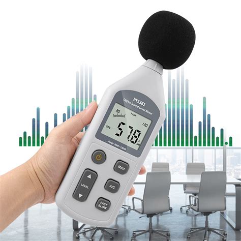 Digital Sound Level Db Meter 30 130dB Handheld Noi Grandado