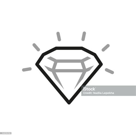 간단한 금융 관련 벡터 라인 아이콘입니다 다이아몬드와 같은 아이콘이 들어 있습니다 얇은 윤곽선 아이콘 팩 벡터 일러스트레이션 0명에 대한 스톡 벡터 아트 및 기타 이미지