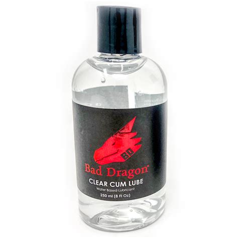 Bad Dragon Cum Lube Lubricant Water Based Personal Discreet Packaging