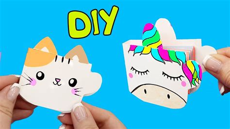 Diy Мини БЛОКНОТИК из 2 листов бумаги 3 идеи Канцелярия с нуля своими руками Youtube
