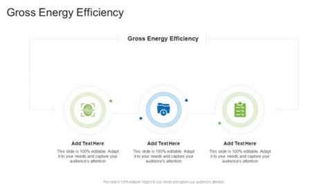 Gross Energy Efficiency PowerPoint Presentation And Slides PPT Slide SlideTeam