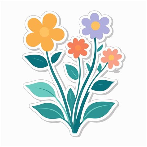 Premium Vector Cute Flower Vector