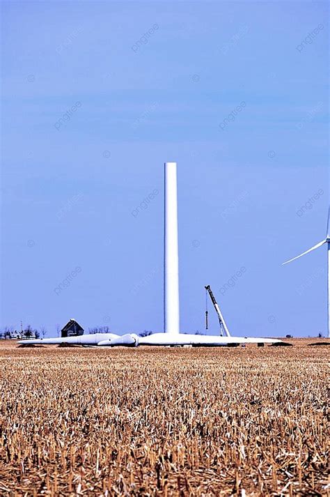 Fondo Turbinas De Viento Windmil Hierba Recurso Renovable Foto E Imagen