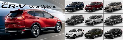 2018 Honda Cr V Color Options
