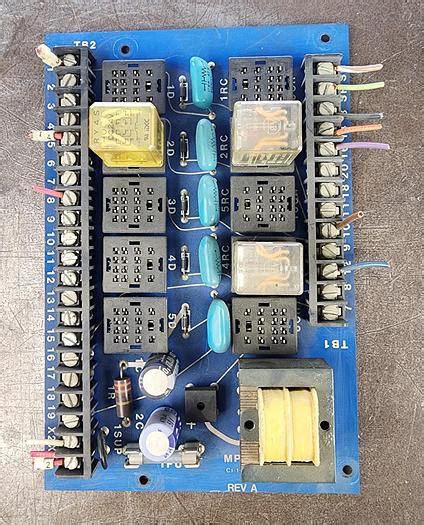 Used Emerson MPI 01 Circuit Board For Sale At Midwest Press And
