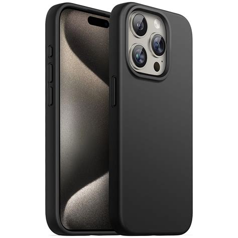 Flexi Stealth Silicone Case For Apple Iphone 15 Pro Max Black
