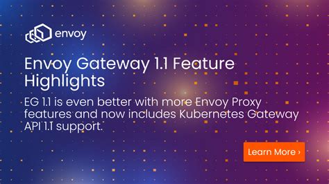 Envoy Gateway 1 1 Feature Highlights