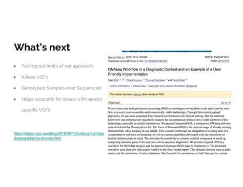 Accelerating Genomics Snps Processing And Interpretation With Apache Spark