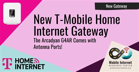 New Arcadyan G4ar Gateway Router For T Mobile Home Small Business Internet Includes Antenna