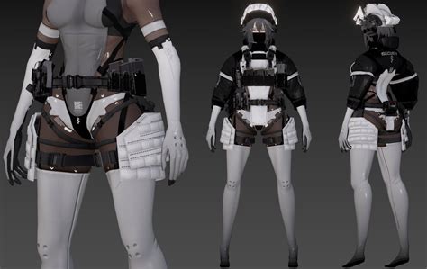 Hyeon Graymore On Twitter Cant Sleep Tactical Maid Gear
