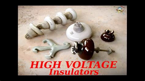 High Voltage Power Line Insulators Up Close Youtube