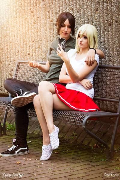 Ymir X Historia Highschool Version Inspired By Thi Tumbex