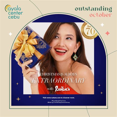 Ayala Center Cebu Rustans Is Celebrating 70 Years Of Extraordinary