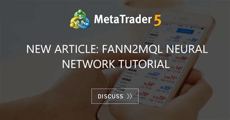 New Article Fann2mql Neural Network Tutorial Doji Candlestick Patterns Mql4 And Metatrader