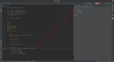 Intellij Documentation Tab Fails To Load Info From Constructor Created With Allargsconstructor