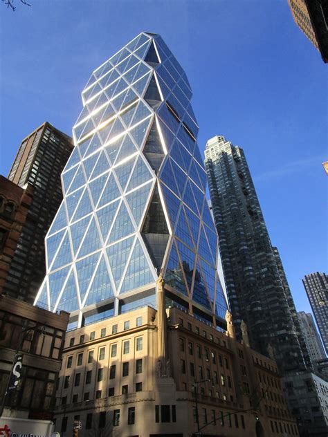 Hearst Building With Modern Glass Tower 57th Street 7039 Flickr