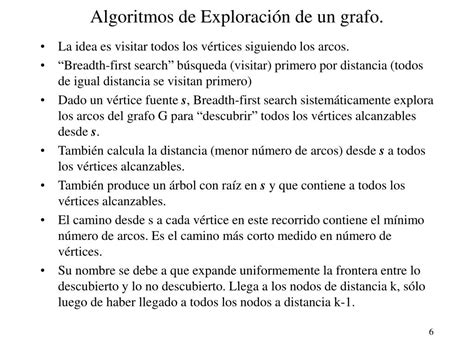 PPT Algoritmos Elementales De Grafos PowerPoint Presentation Free Download ID 618648