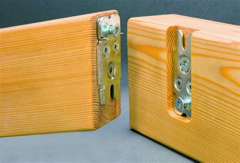 Système Dassemblage Simple Pour Liaisons Poteaux Grauer Ostheim