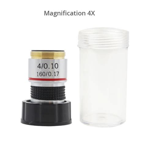 Biological Microscope 4x 10x 20x 40x 60x 100x Achr Vicedeal