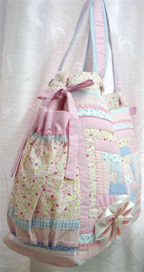 Bolsa Maternidade De Patchwork Encomenda Mo