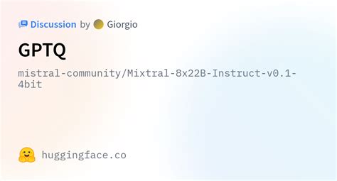Mistral Community Mixtral 8x22B Instruct V0 1 4bit GPTQ