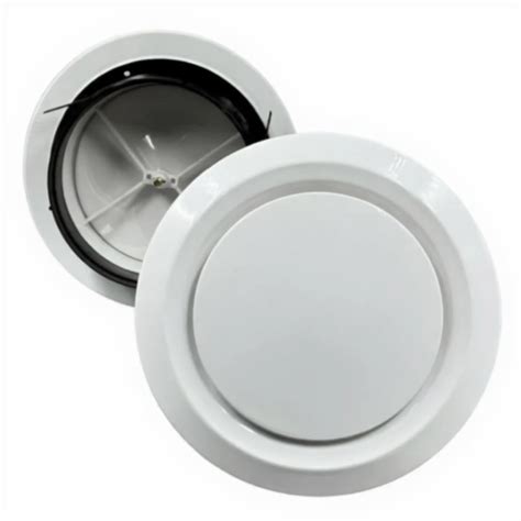 Abs Plastic Ceiling Mount Air Diffuser 100 Mm 100 Cfm At ₹ 350piece