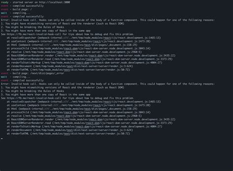 Migration From 944 To 952 Invalid Hook Call · Vercel Nextjs · Discussion 16421 · Github