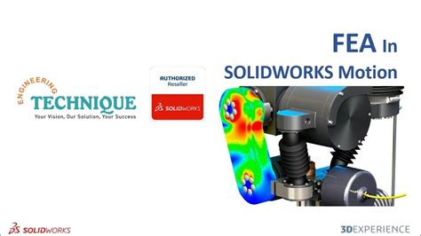 Solidworks Motion Loads In Finite Element Analysis Solidworks