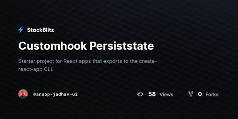 customhook persiststate stackblitz