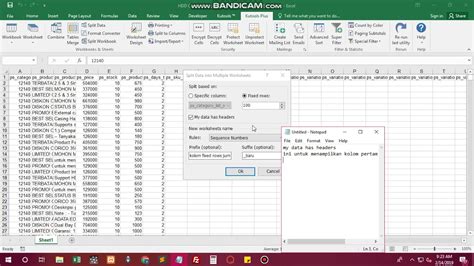 How To Split Data Using Microsoft Excel With Kutools Plus Extension Youtube