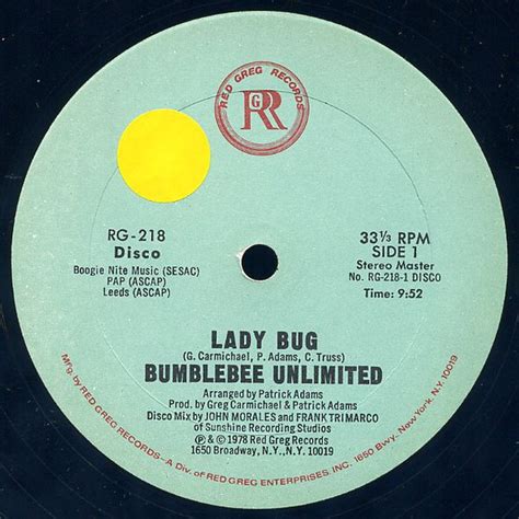 Bumblebee Unlimited Lady Bug Releases Discogs