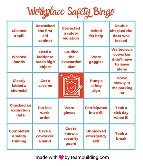 Workplace Safety Games Ideas