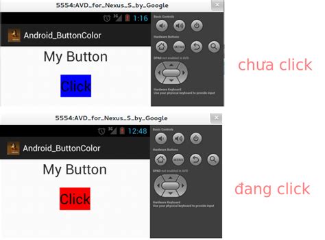 [android] color of button android button color android distance