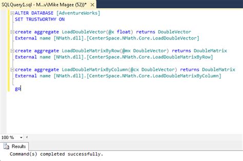 Accessing Net Libraries In Sql Server Centerspace