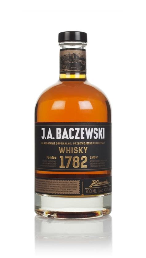 J A Baczewski Whisky 70cl Master Of Malt
