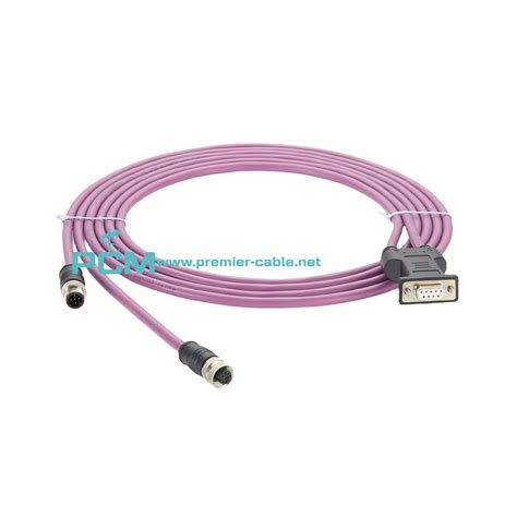Db9 Can Bus Connector With Screw Connection Cable Outlet Canopen Module D Sub Cable And
