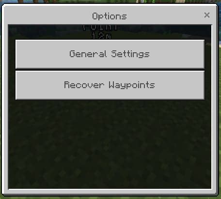 Мод Advanced Waypoints для Minecraft