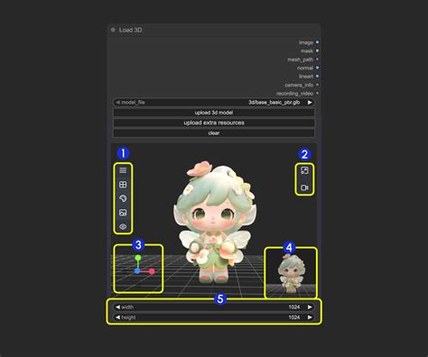 load3d comfyui built in node documentation comfyui
