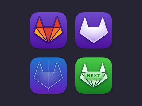 GitLab Icons By Jeremy Elder On Dribbble