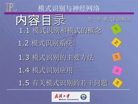 PPT 模式识别理论及应用 Pattern Recognition Methods and Application PowerPoint Presentation ID