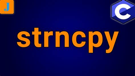 C Strncpy Youtube