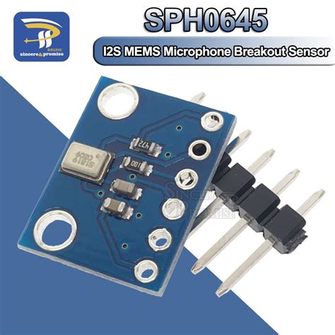 Gy Sph0645 Módulo Do Sensor De Fuga Do Microfone De I2s Mems Sph0645lm4h Para Arduino Zero