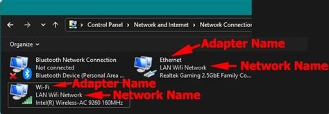 Why My Ethernet Lan Connection Shows My Wifi Ssid Name Windows 11 Forum