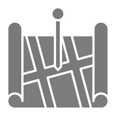 Premium Vector Pinned Location Icon