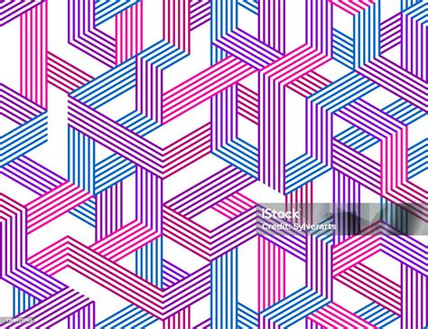 원활한 큐브 벡터 배경 타일 패턴을 반복 줄 지어 상자 3d 아키텍처 및 건설 기하학적 디자인 0명에 대한 스톡 벡터 아트 및 기타 이미지 Istock