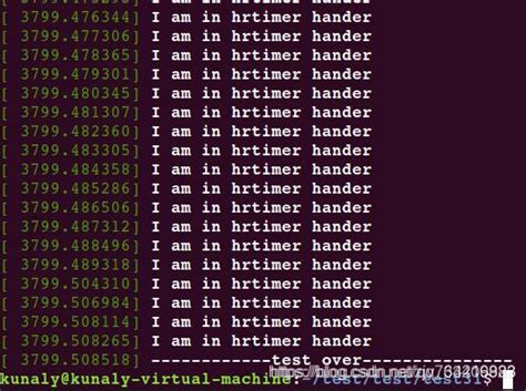 Linux内核高精度定时器hrtimer的使用linux Hrtimer Csdn博客