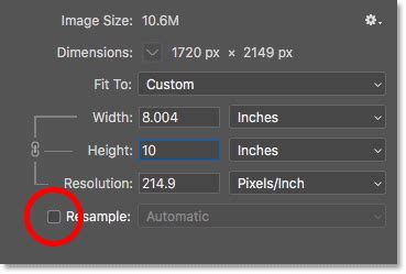 How To Resize Images For Print With Photoshop