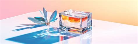 Translucent Beauty Exploring Glass And Transparency With Intricate Textures And Colors Stock