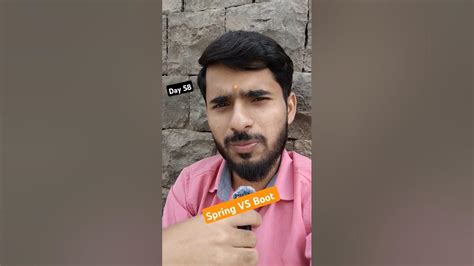 spring and spring boot different springboot spring java springboottutorial short youtube